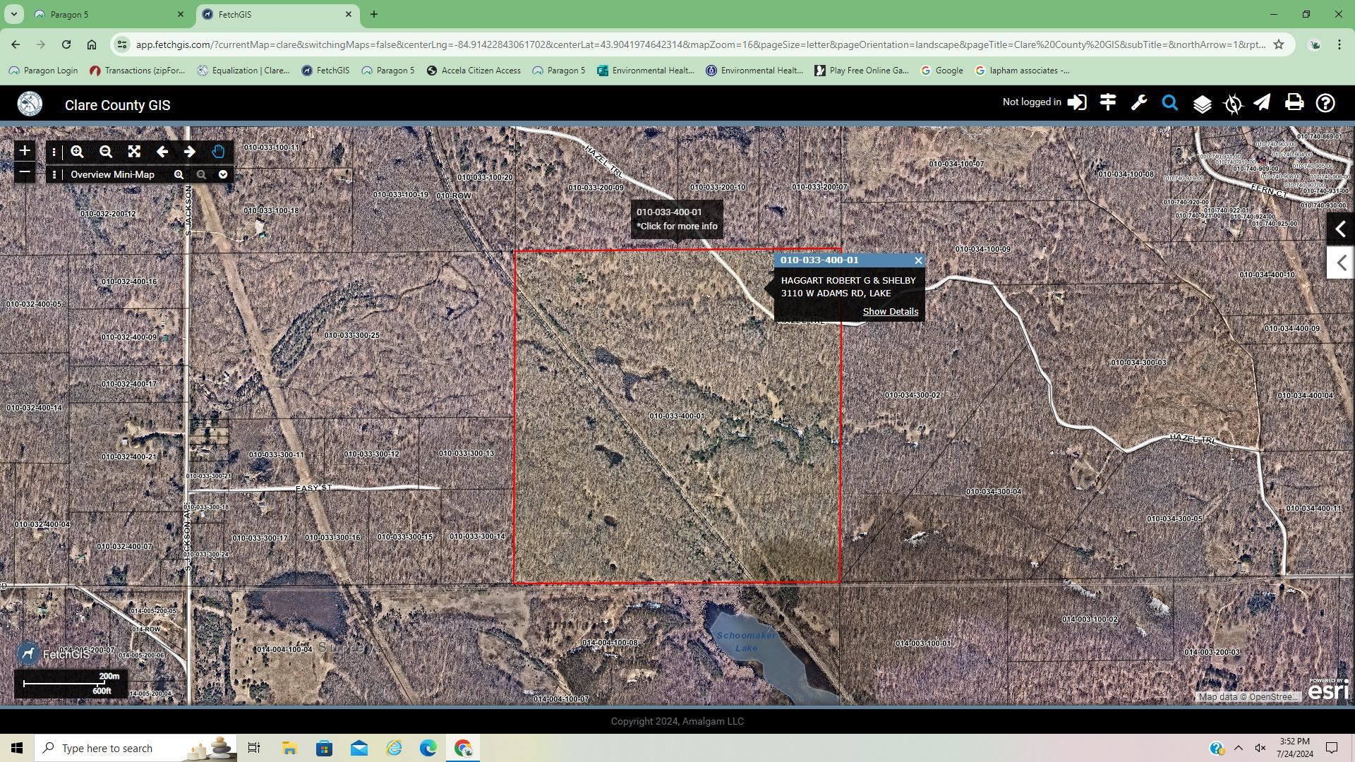 3110 Adams Lake, MI $800,000